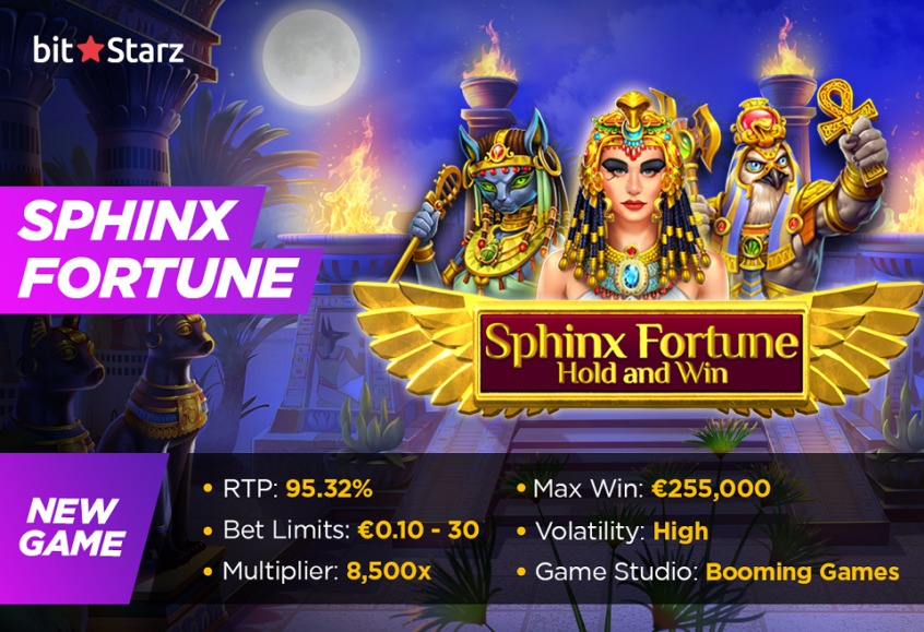 Booming Games liefert Innovationen mit Sphinx Fortune Slot